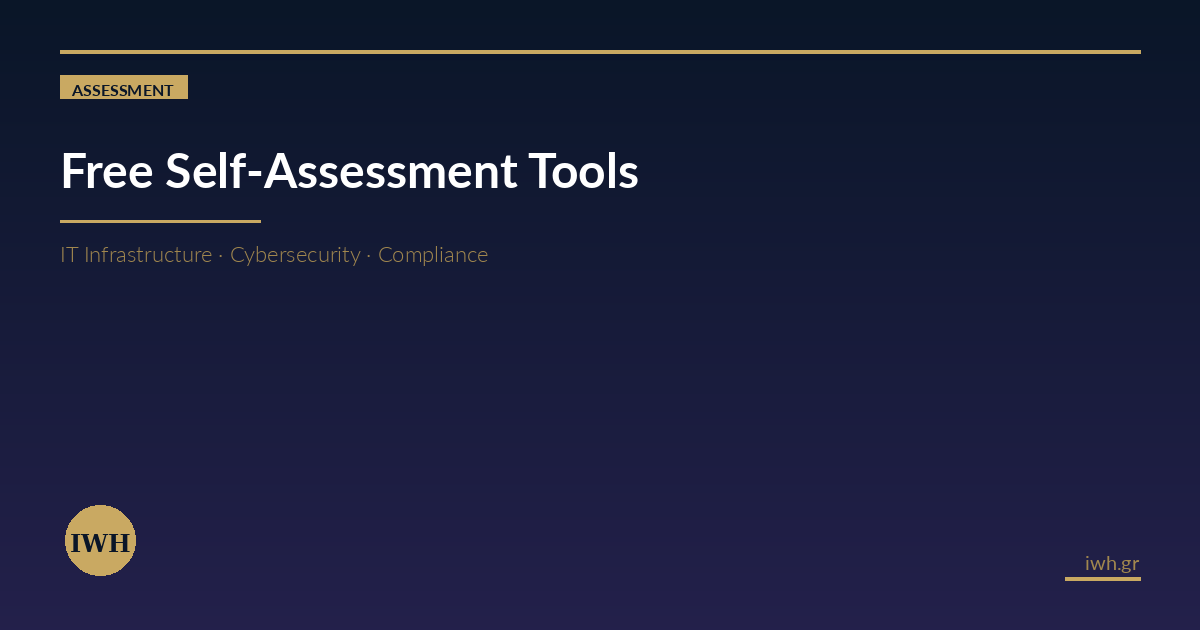 Self Assessment Tools - Free Evaluation | IWH