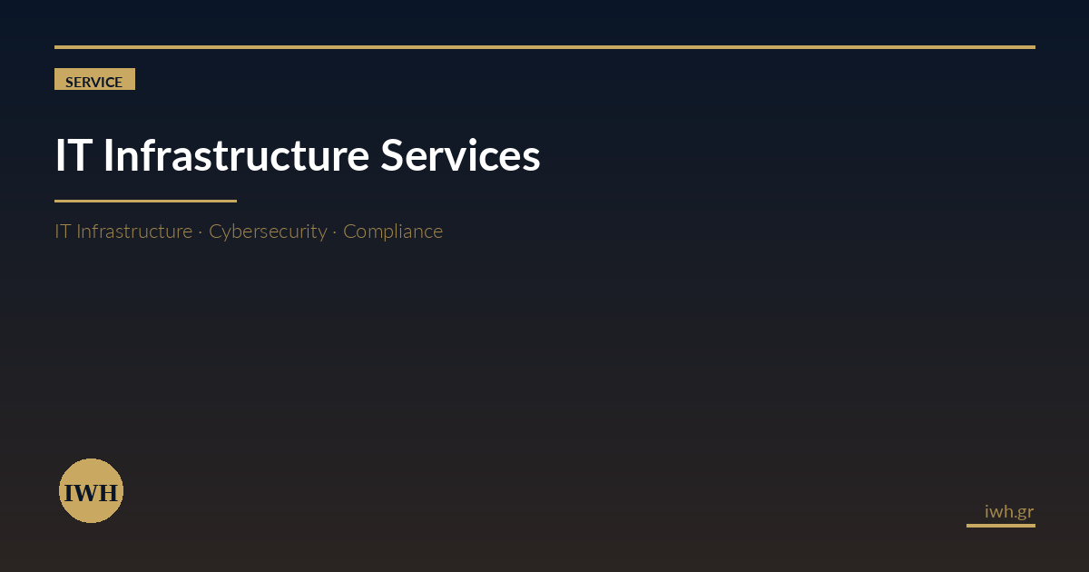Infrastructure & Development - Services - IWH